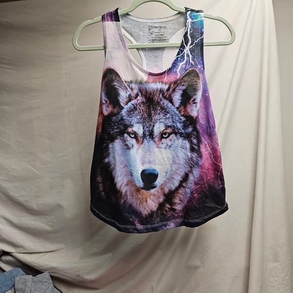 No Boundaries | Tops | 3for25 Sm35 No Boundaries Lightning Wolf Coyote ...